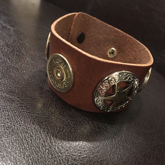 Jewelry | 12 Gauge Leather Shotgun Shell Bracelet | Poshmark
